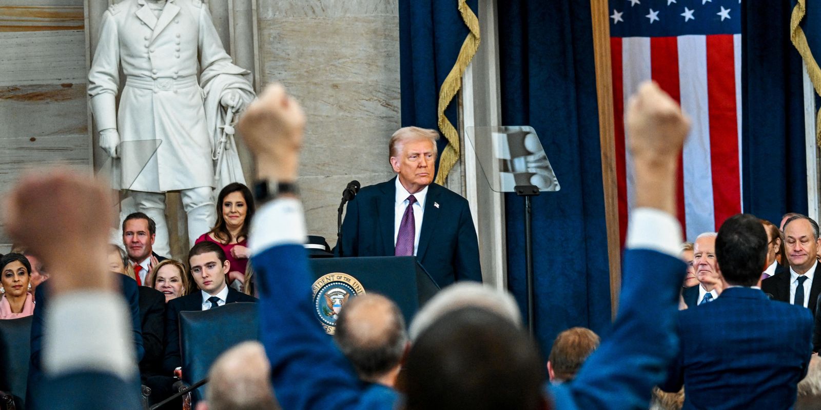 Trump toma posse para segundo mandato como presidente dos EUA - Agencia ...
