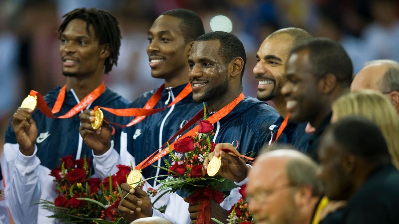 Carmelo Anthony, Dwight Howard e seleção americana de 2008 são ...