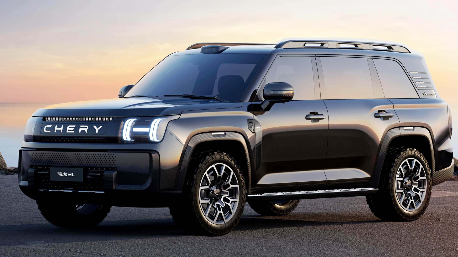 um jipão da Chery com quatro motores e inteligência artificial ...